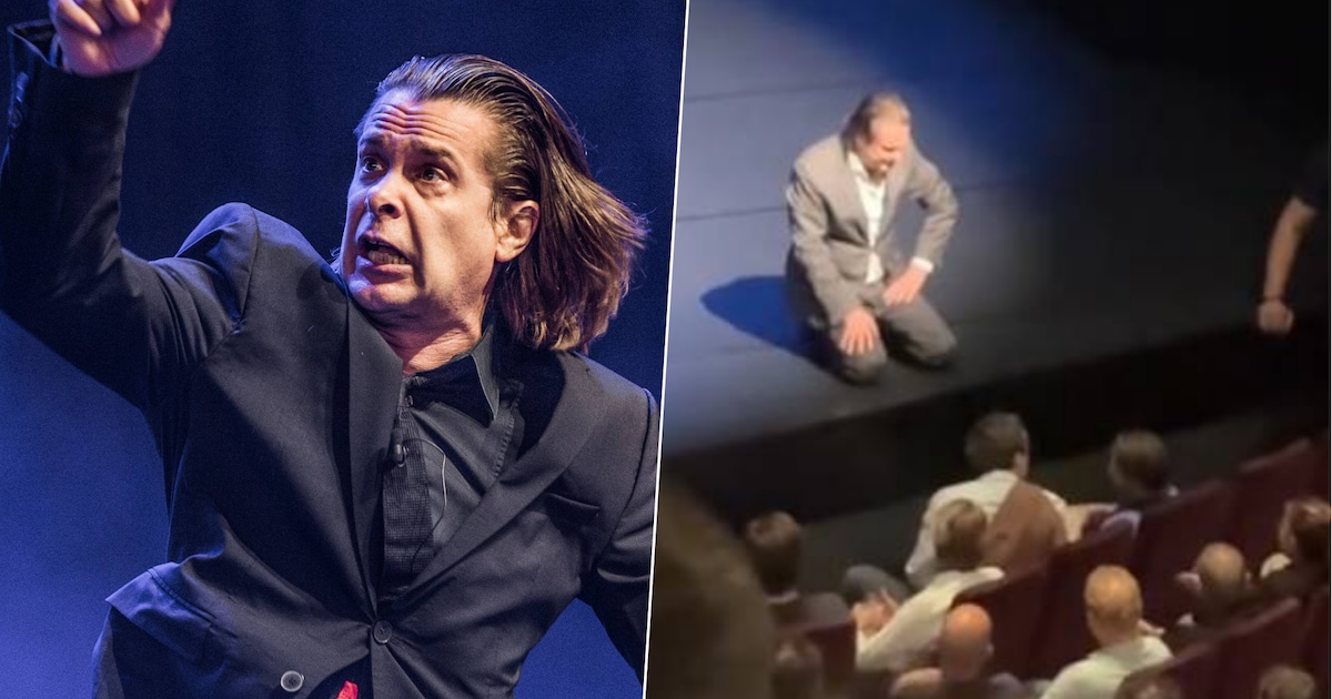 Hans Teeuwen zet twee mannen de zaal uit tijdens voorstelling ...