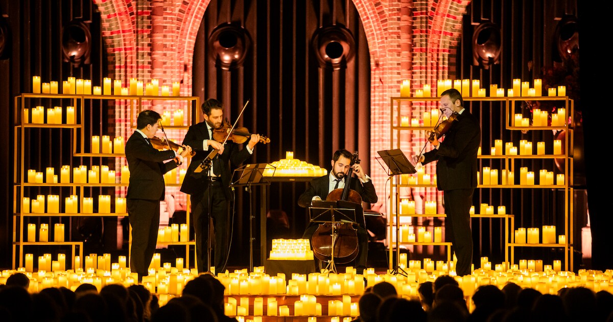 Knusse kaarsjes en klassieke livemuziek: candlelight concerten zijn ...