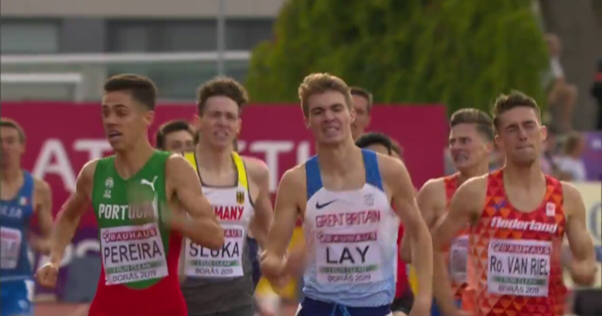 Zilver voor Tilburger Robin van Riel op EK atletiek onder 20 jaar ...