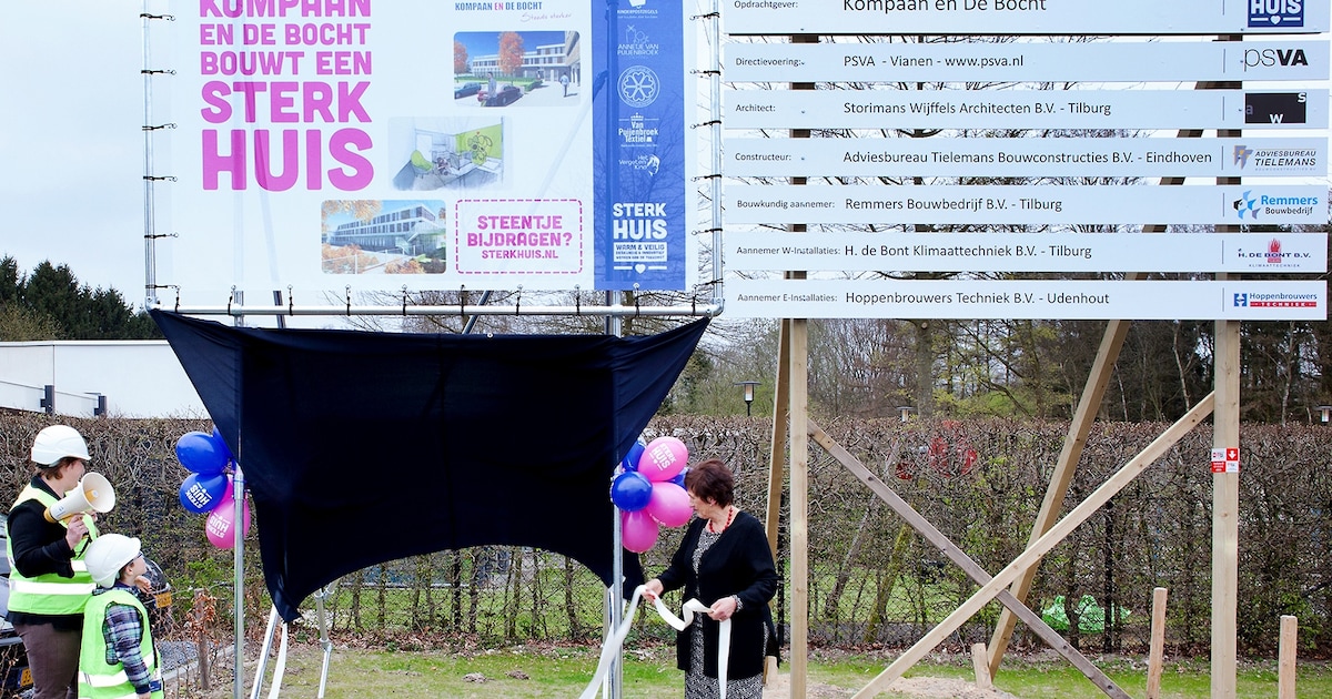 Goirle: bouw 'Sterk Huis' Kompaan en De Bocht officieel gestart (video ...