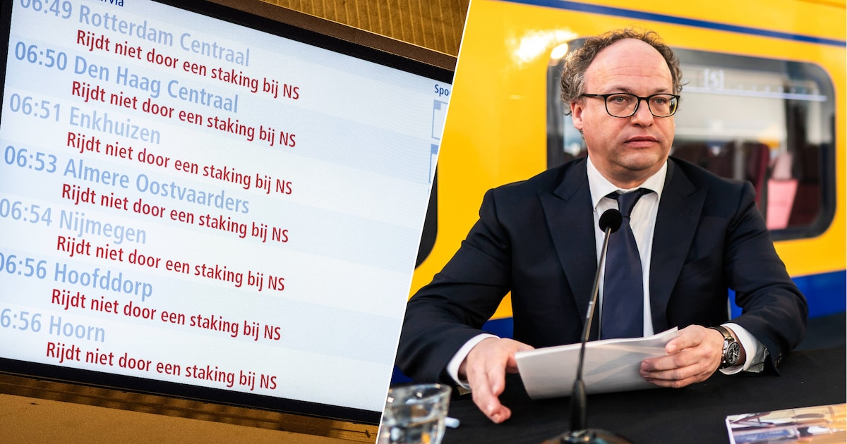 NS-medewerkers woedend op topman Koolmees: ‘Laat hem zijn loon van 5 ...