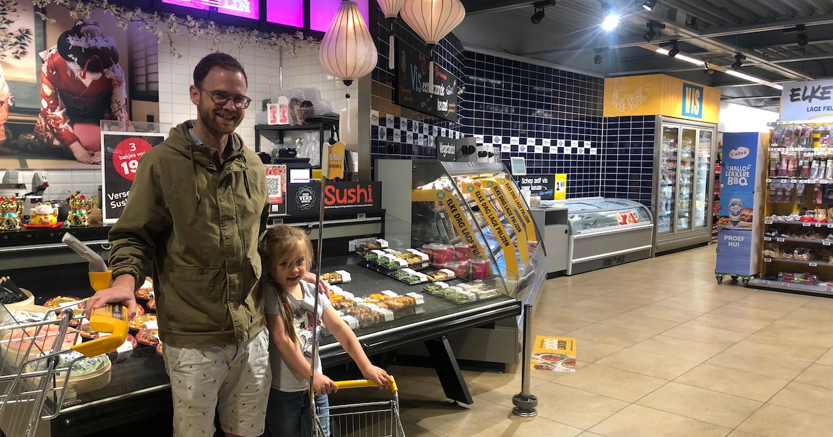 Sky (6) heeft liever sushi dan bloemkoolrijstschotel van papa Frank (38 ...