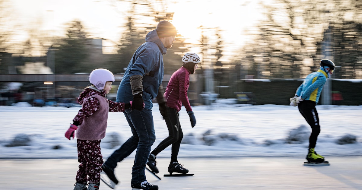Berg je schaatsen nog niet op: eind van de maand weer koudere periode ...