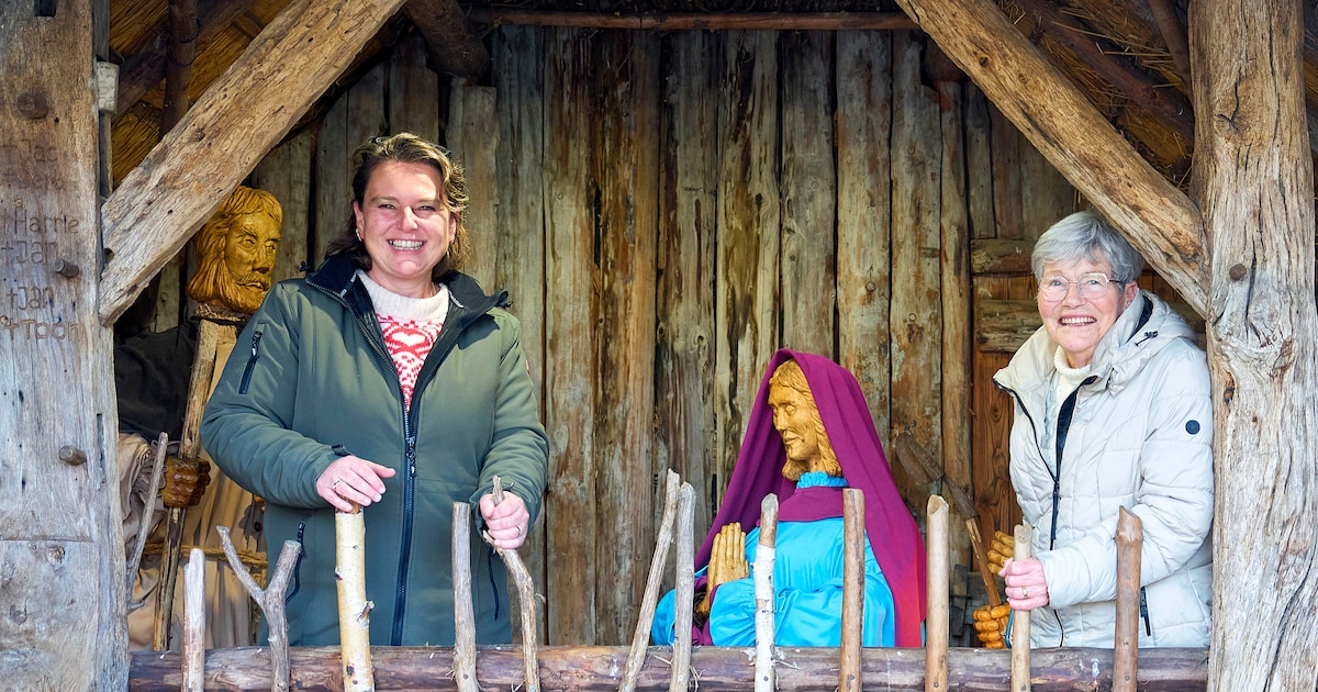 Kerststal van Hilvarenbeek krijgt een nieuwe herderin: Mary-Lou lost ...