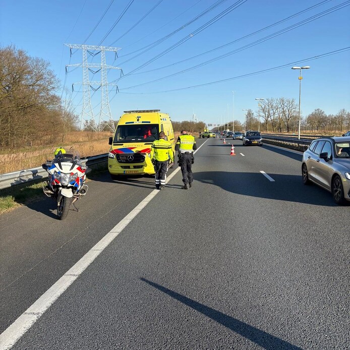 Ongeval op A58 bij Moergestel, weg richting Tilburg weer vrij | 112 nieuws Oisterwijk | bd.nl