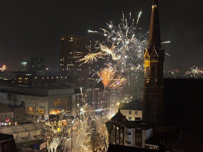 Ook met een vuurwerkverbod knalt Tilburg als vanouds het nieuwe jaar in: ‘Gedragsverandering is ...