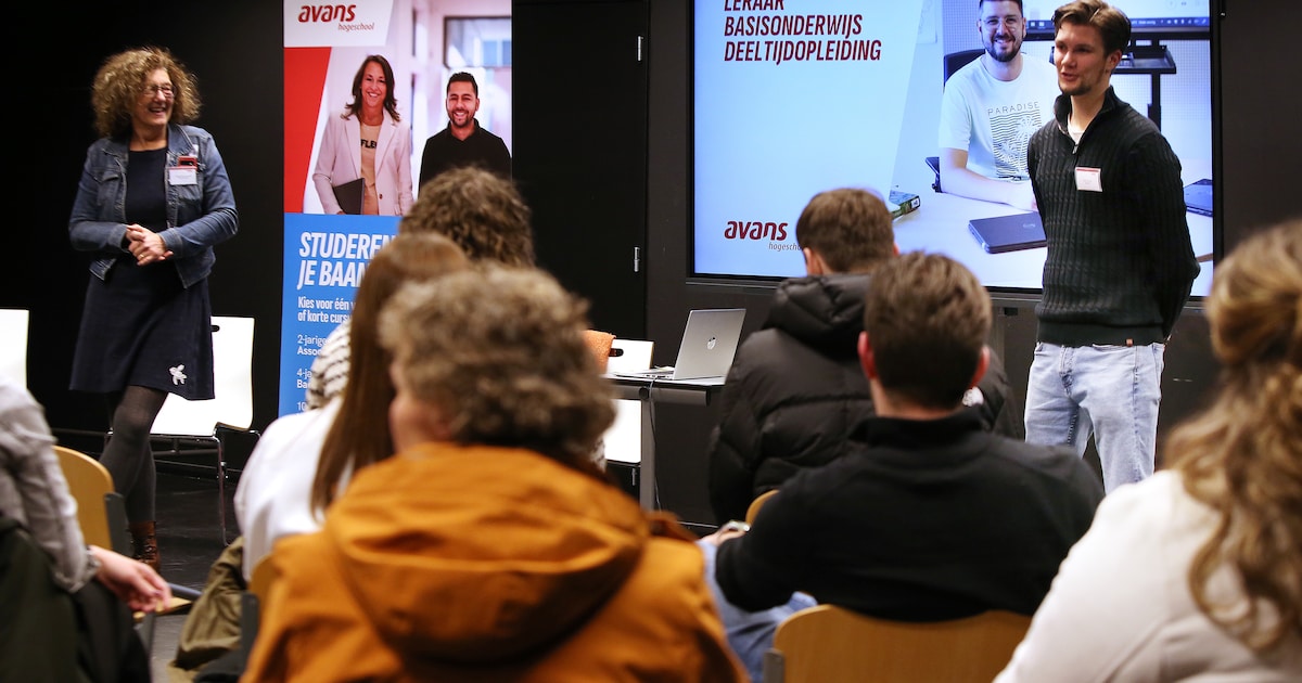 Wie wil voor de klas? Volle bak bij Avans-infoavond voor opleiding ...