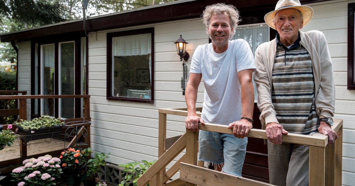 Jan wordt 101 en kampeert al bijna veertig jaar op camping Distelloo in ...