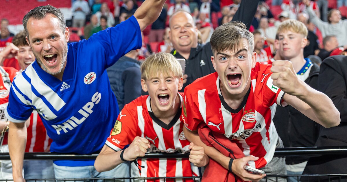 NS zet extra en langere treinen in naar Eindhoven voor huldiging PSV | Eindhoven | bd.nl
