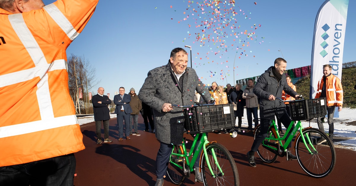 Fietsverbinding tussen De Run en de High Tech Campus officieel geopend ...