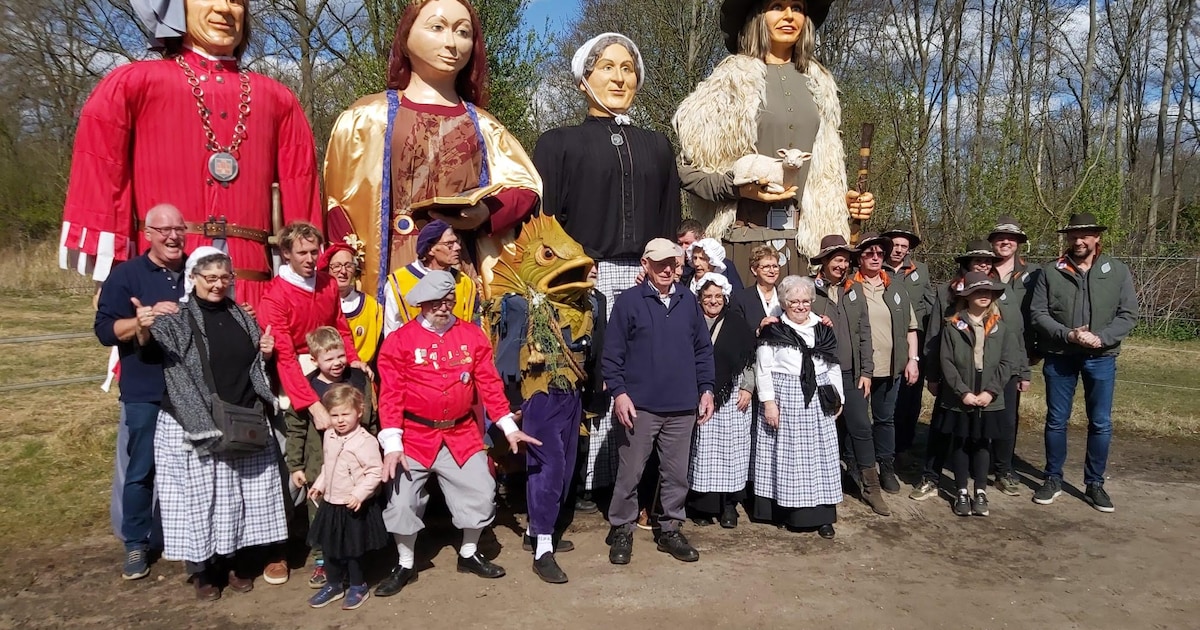 Reuzen Oisterwijk maken zich op voor jubileumoptocht: ‘Belangrijk voor ...