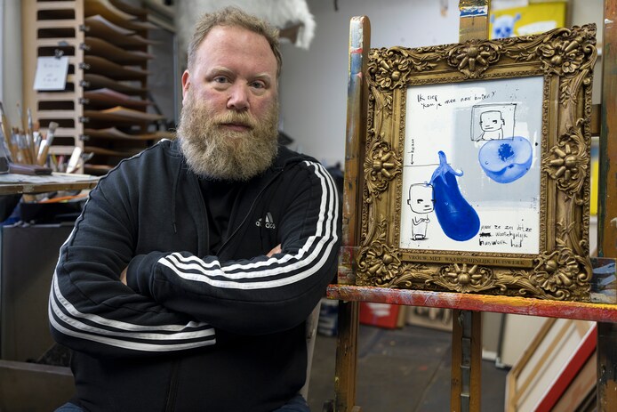 Jan-Hein (50) uit Vught maakte eigen versie van eeuwenoud erotisch ...