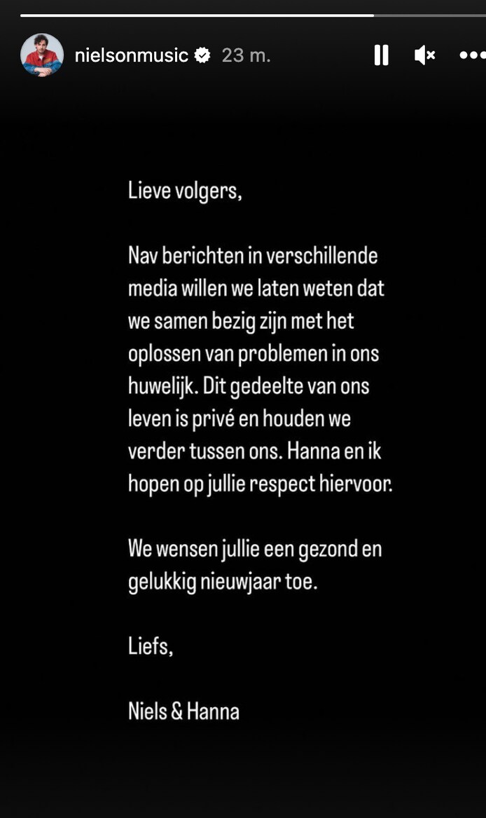 Nielson en zijn vrouw ‘werken aan relatieproblemen’ na geruchten over ...