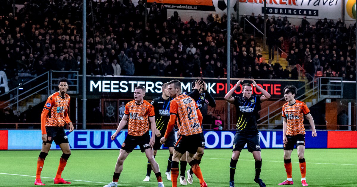RKC geeft het helemaal weg en verliest op bezoek bij FC Volendam | RKC Waalwijk | BD.nl