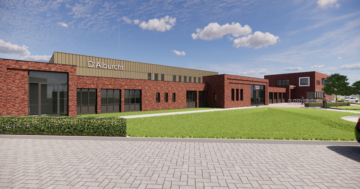 Nog een jaar geduld voor nieuw MFC d’Alburcht: ‘Superblij dat het nu concreet zichtbaar is ...
