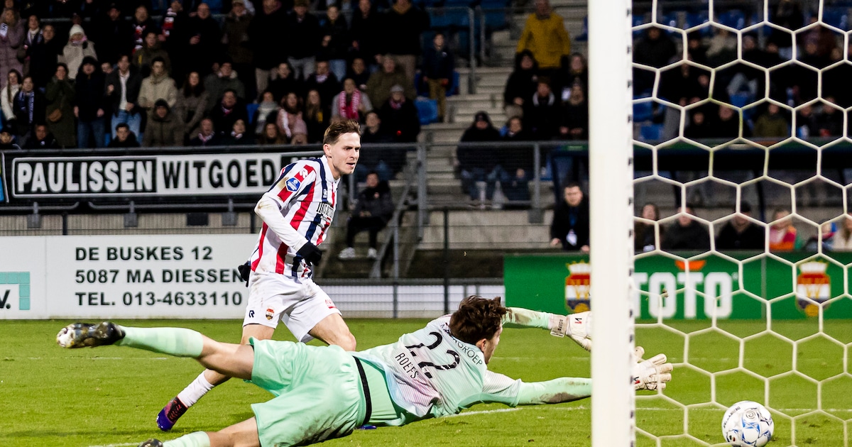 Willem II overwintert in linkerrijtje na klinkende zege op concurrent NEC | Willem II | BD.nl