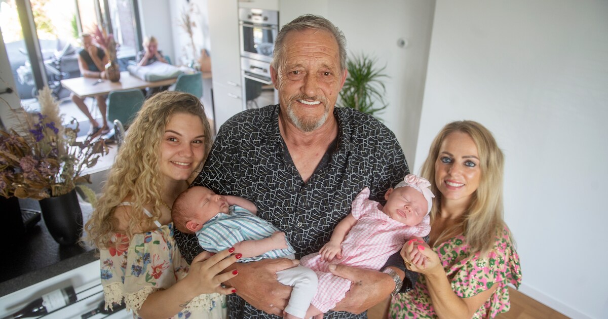 Harry wordt op dezelfde dag opa en overgrootvader: ‘Het is zó mooi, ze zijn me allebei even lief ...
