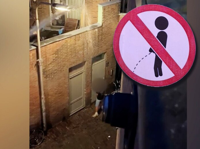 Wildplasser krijgt nat pak, bewoners nemen zelf (creatieve) maatregelen ...