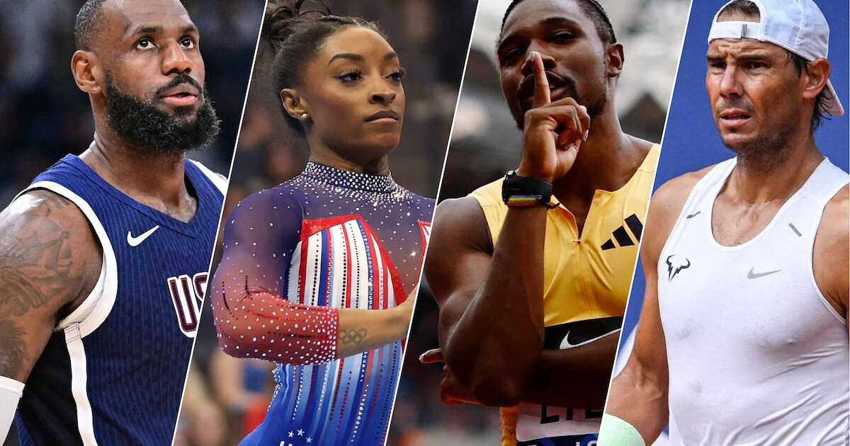 De supersterren van deze Olympische Spelen: LeBron, Nadal, Biles en ...