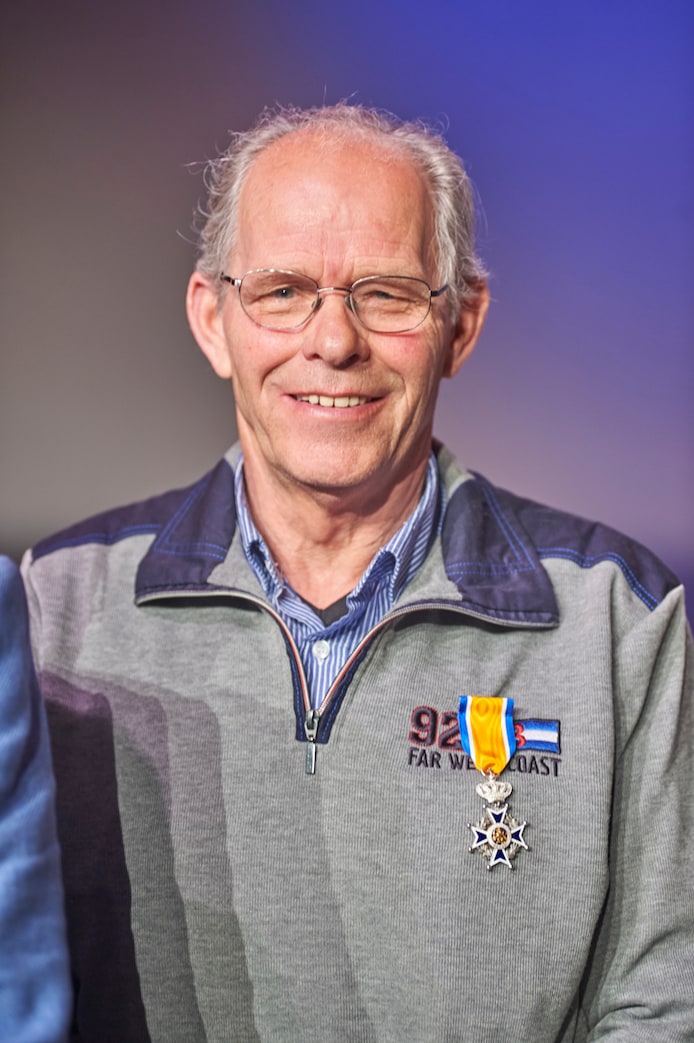 Bert Verbakel uit Nijnsel benoemd tot Ridder in de Orde van Oranje ...