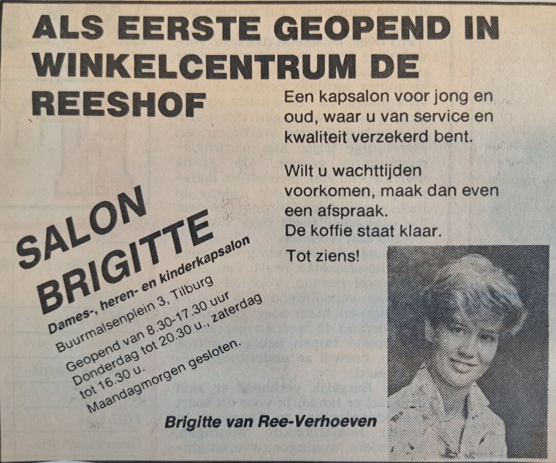 Al veertig jaar knipt Brigitte haar klanten in de Reeshof: 'Vanaf de ...