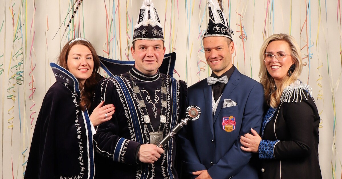 Prins Roel d’un Urste en prinses Marleen zwaaien de scepter over ...
