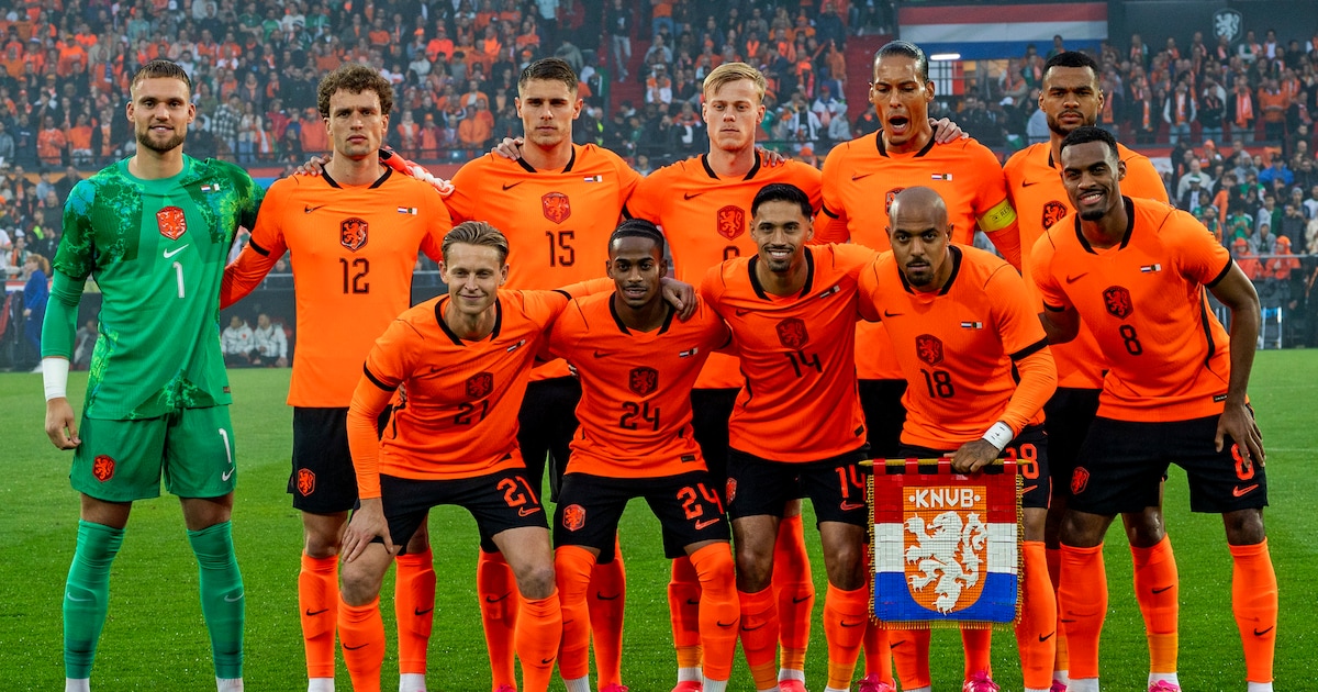 Oranje op rapport: twee onvoldoendes voor aanvallers, beste cijfer voor ...
