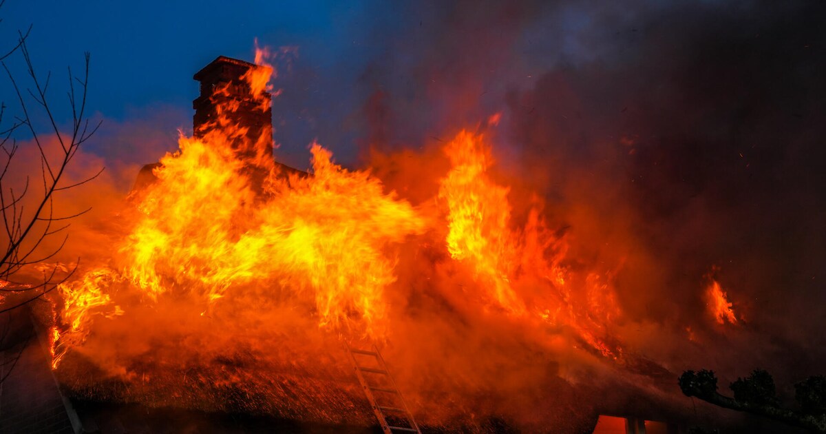 Te weinig bluswater bij brand in Boxtel? Nee, zegt brandweer: eerst ...