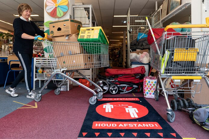 De zolder is leeg, het magazijn van de kringloop overvol: ‘Maar 48 uur ...