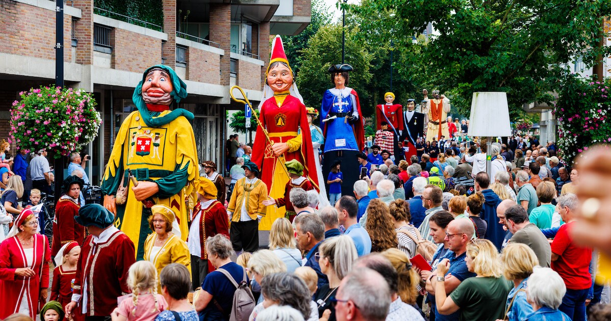 Een reus door Goirle dragen, dat is nog een hele klus: ‘Na een paar ...