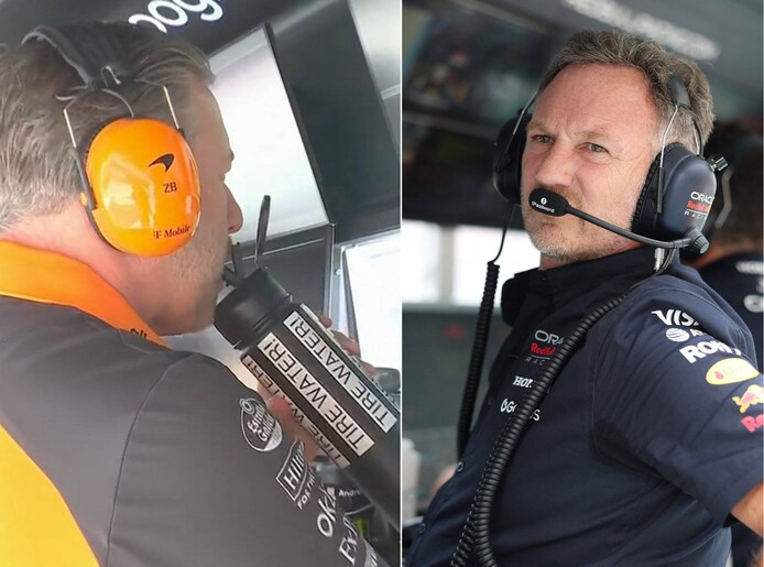 Red Bull beticht McLaren van watertruc, maar Zak Brown is er klaar mee ...