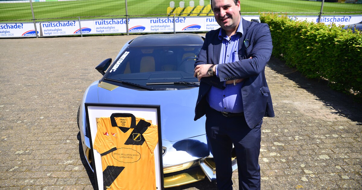 Selfmade multimiljonair Salar Azimi kwam geld brengen bij NAC 'Trouwe ...