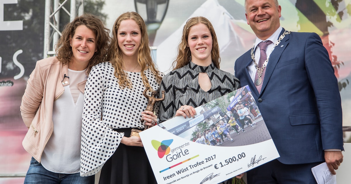 Ireen Wüst-trofee voor Noortje en Bregje de Brouwer | Regio | BD.nl