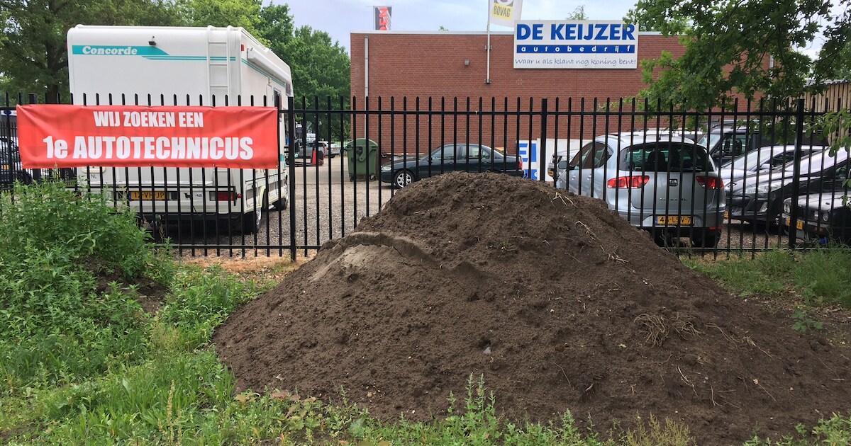 Hoop grond gestort tegen hardnekkige 'kadaverlucht' op bedrijventerrein ...