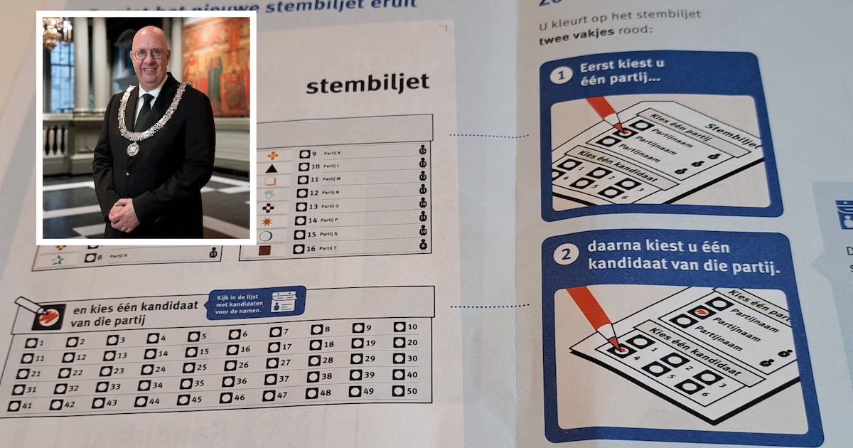 Nieuw stembiljet zorgt voor problemen in Den Bosch: bijna 700 stemmen ...