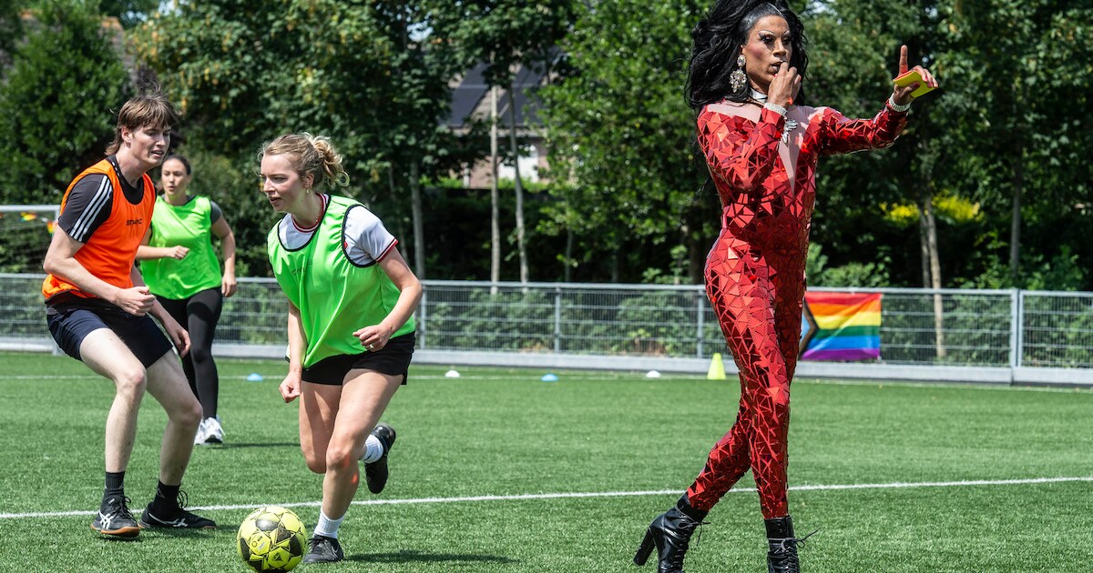 Allereer­ste Pri­de-voetbal­toer­nooi in Raamsdonk: ‘De rode en gele ...