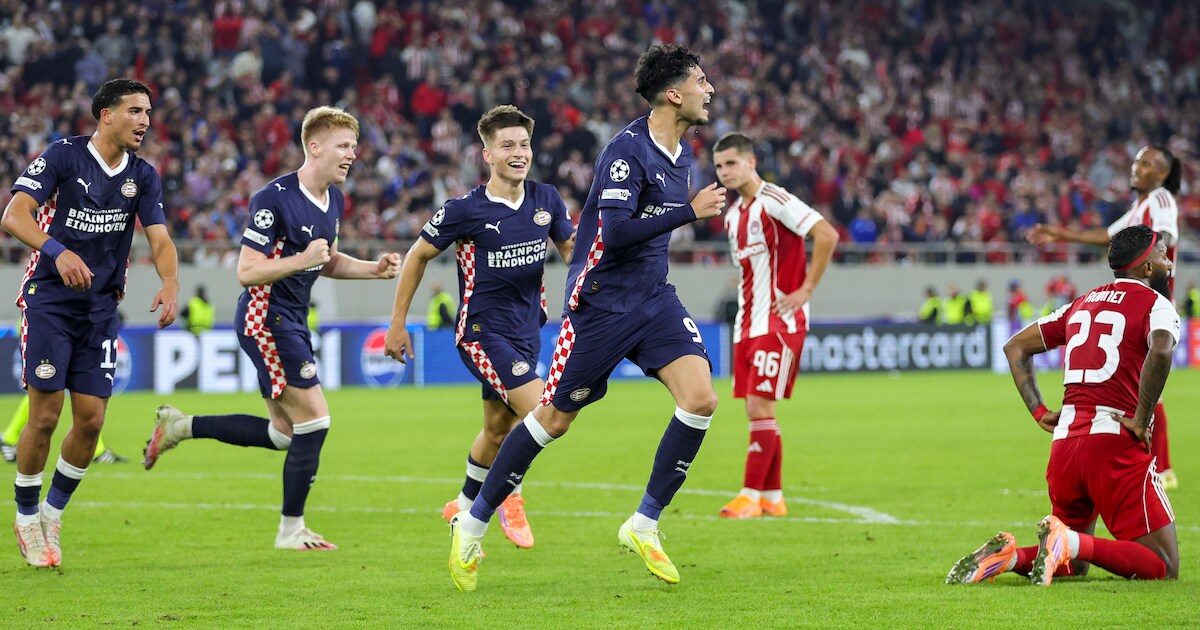 Extreem late goal van Pepi bezorgt PSV waardevol Champions League-punt ...