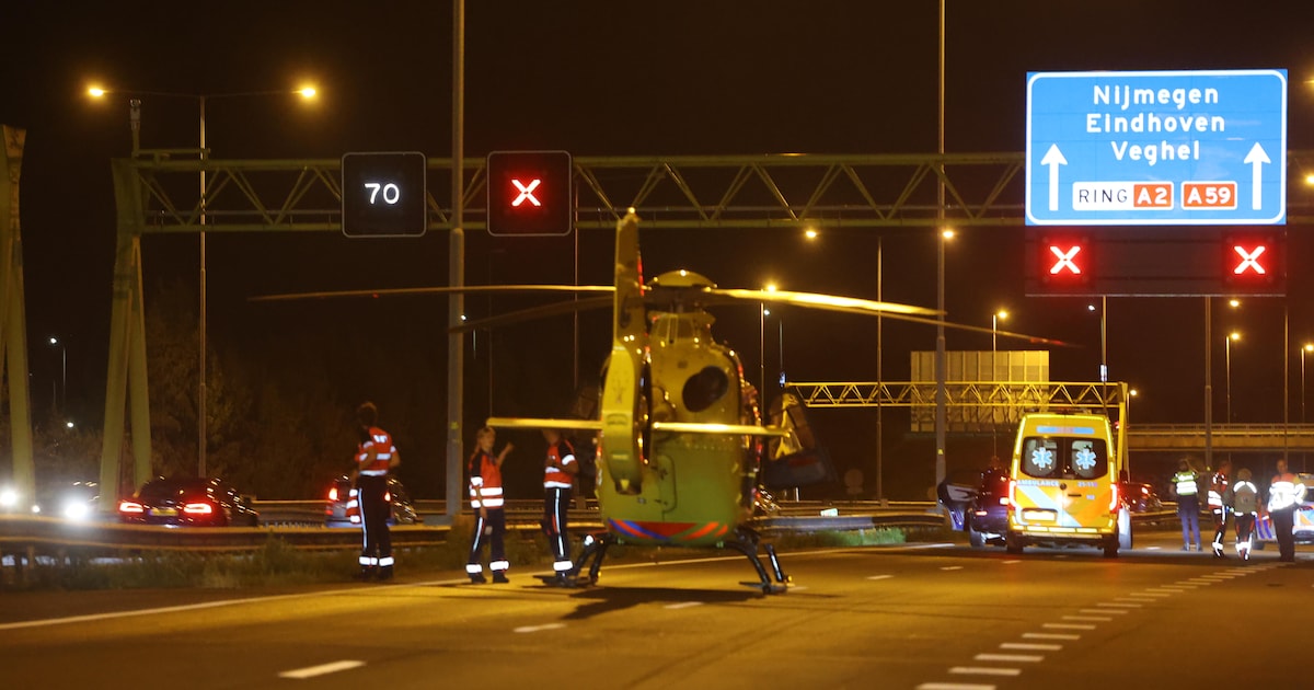 Motorrijder zwaargewond bij ongeluk op de A2 bij Den Bosch | 112 nieuws Den Bosch | BD.nl - Oozo.nl