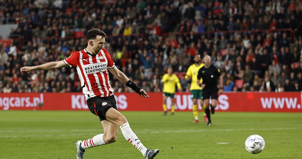 Ivan Perisic schittert bij PSV, dat niet veel te duchten heeft van ...