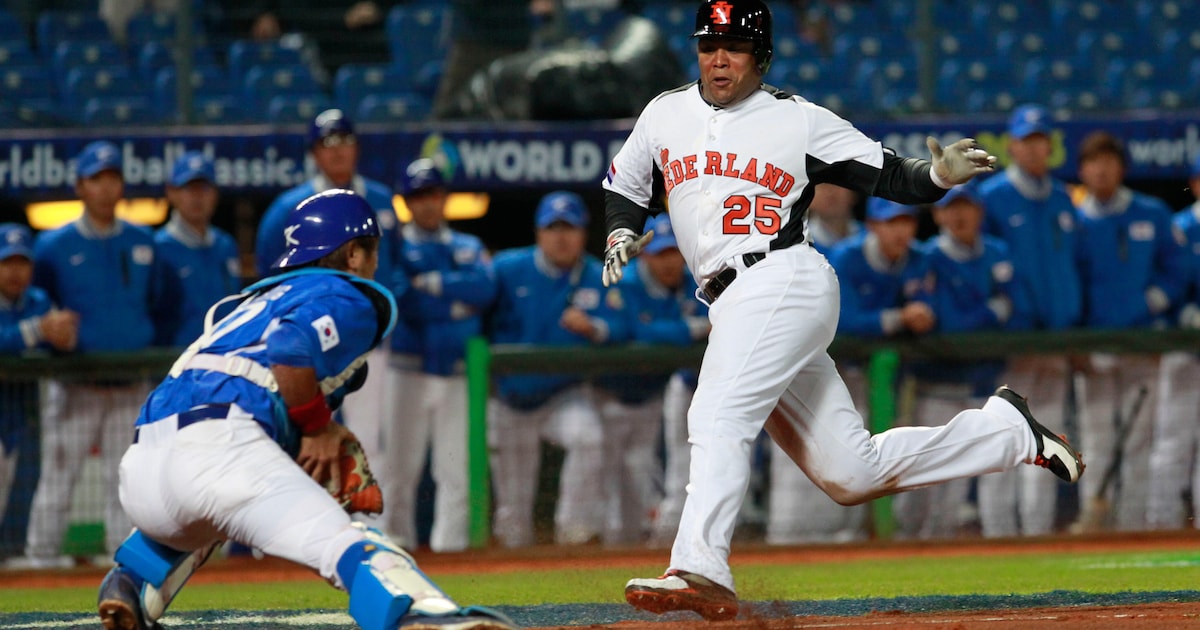 Andruw Jones, bondscoach van Nederlandse Koninkrijksteam, krijgt plek ...