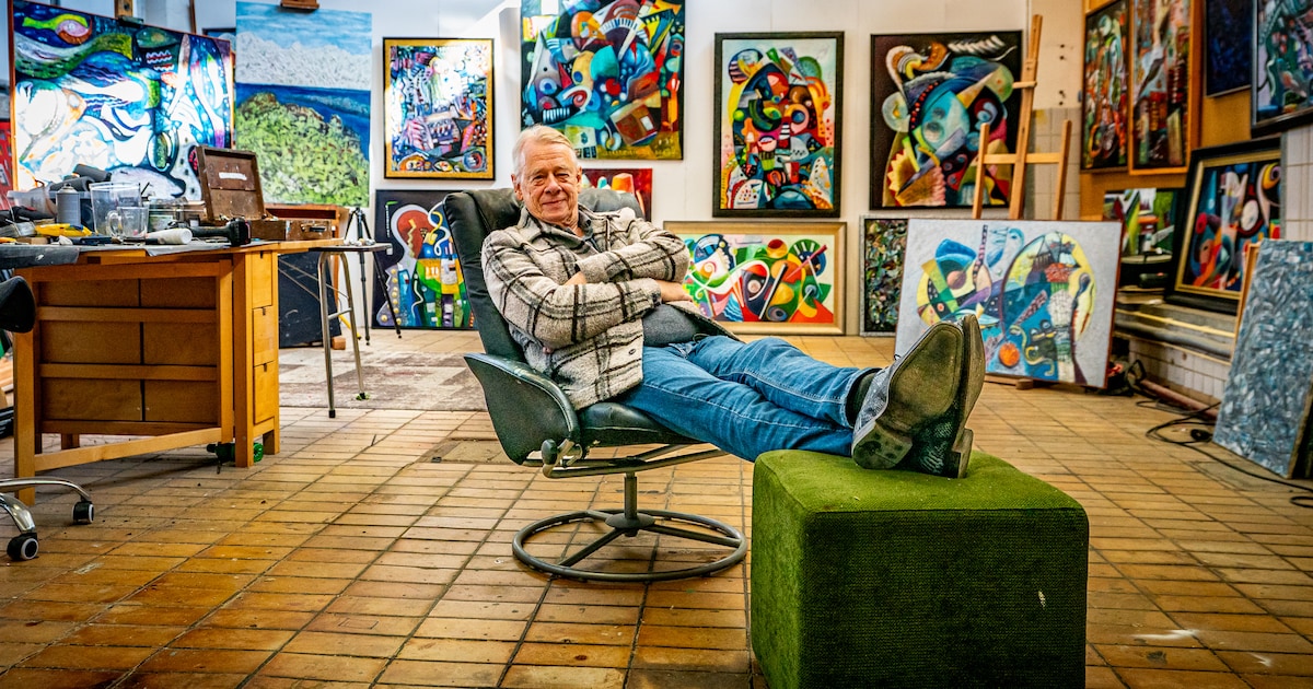 Kunstenaar Peter Hofland weet wat hij werkelijk is: ‘Een vastlegger ...