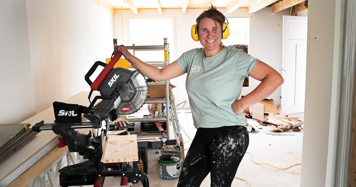 Sabijn verbouwt alleen en zonder ervaring oud huis tot droomwoning ...