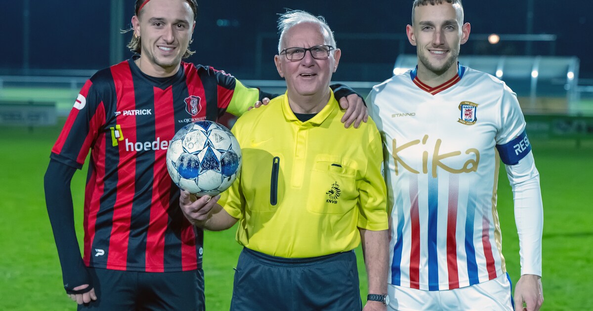 Teun (78) fluit nog elke week een wedstrijd én het wordt steeds leuker ...