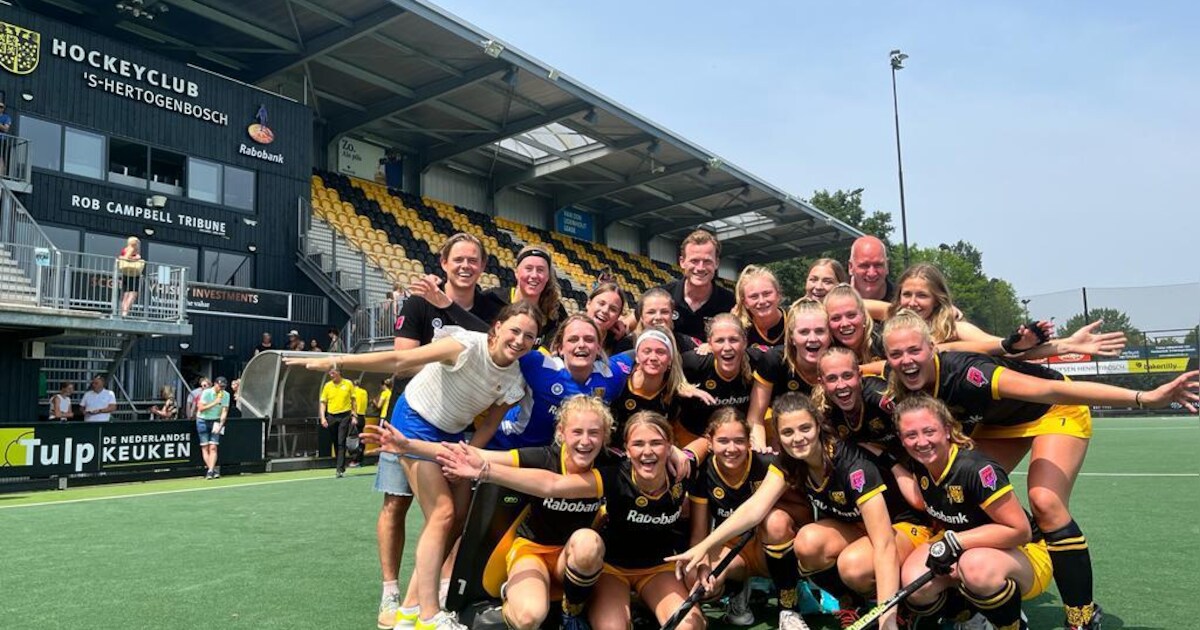 Jeugdspeelsters van HC Den Bosch maken voor 1800 euro aan doelpunten ...