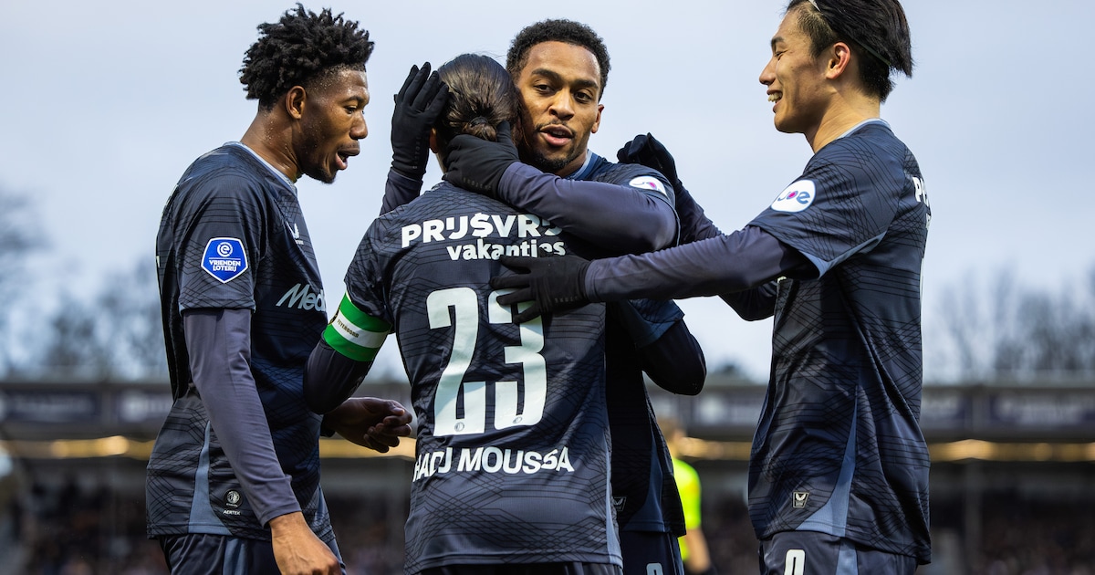 Feyenoord boekt benauwde zege op Telstar en maakt einde aan pijnlijke reeks | Voetbal | BD.nl