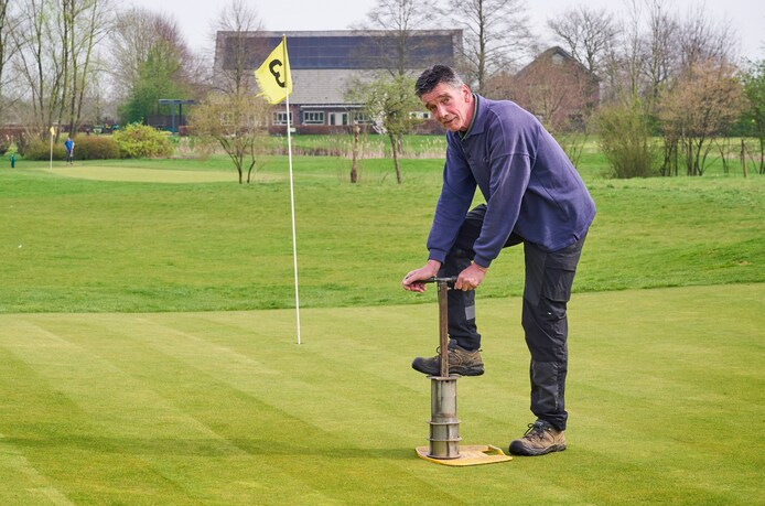 Jan van Erp speelt liever niet op zijn eigen 20-jarige golfbaan; ‘dan ...