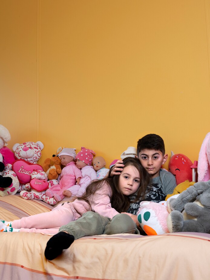 Isabelle geeft honderden Oekraïense vluchtelingen een gezicht; Zanaida ...