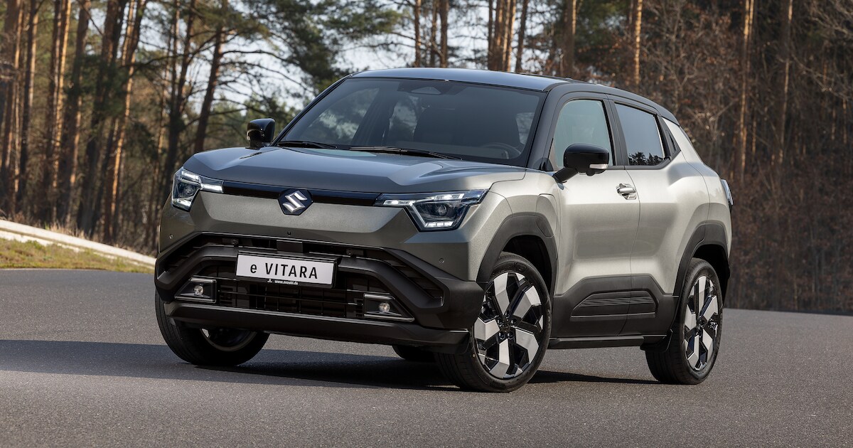 Suzuki heeft zich er bij zijn allereerste elektrische auto niet ...