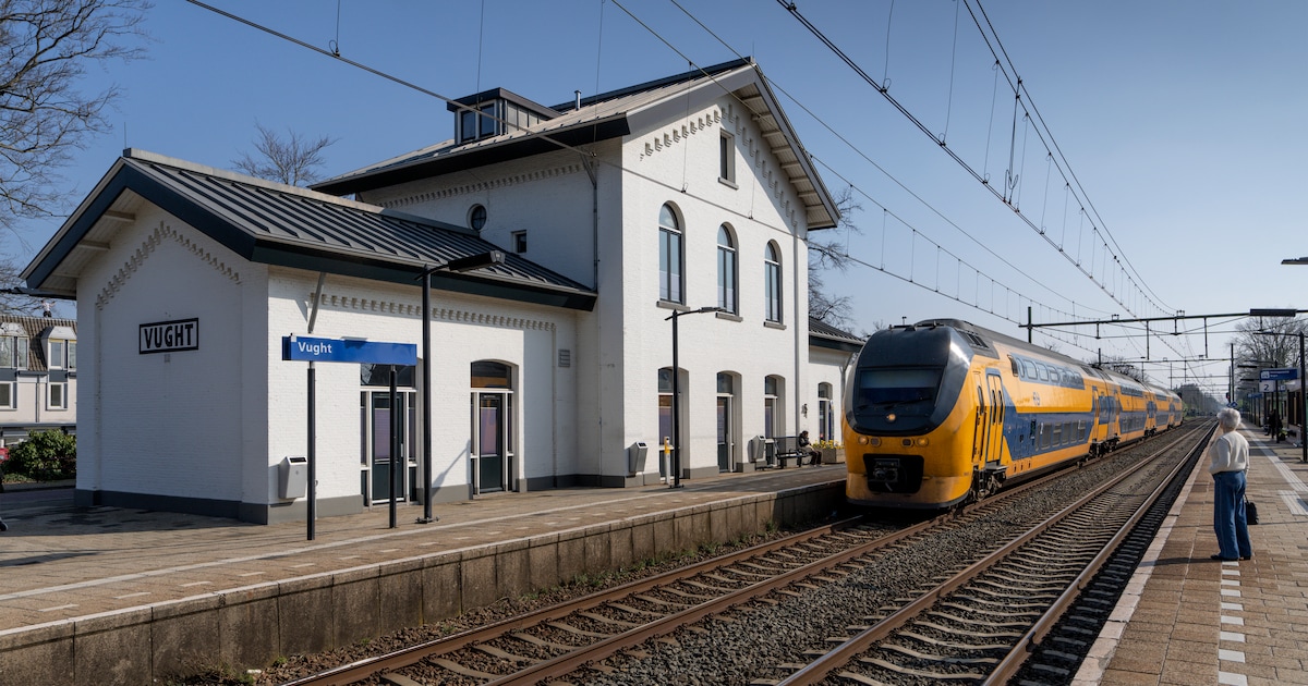 Stationsgebouw Vught wordt 13 meter verplaatst; historisch beladen ...