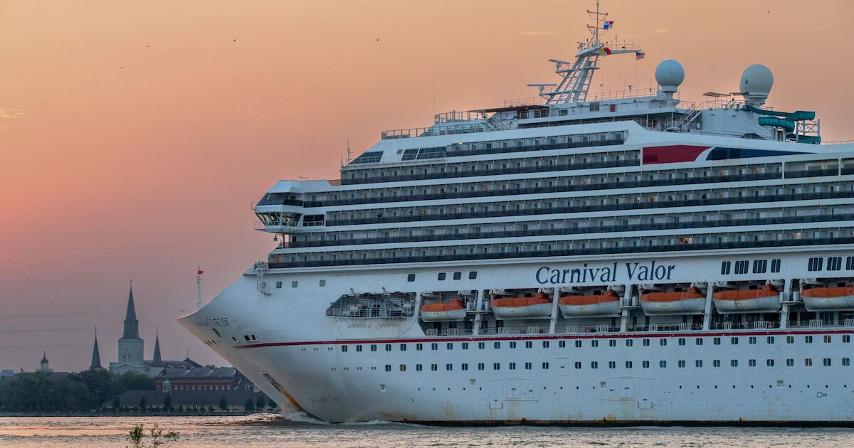 Van boord gevallen passagier cruiseschip na bijna dag uit zee gered ...